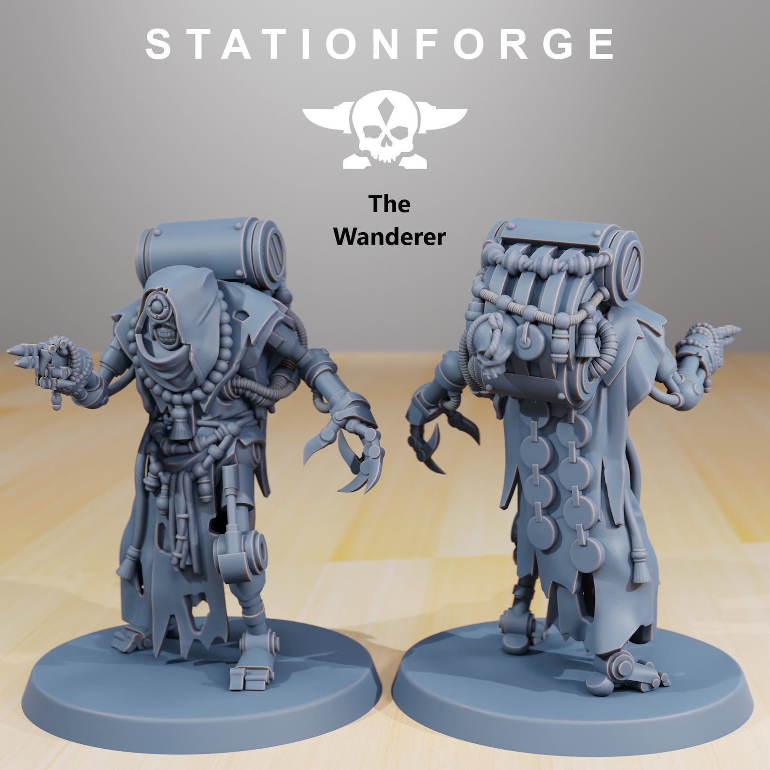 Stationforge Miniatures/scavenger Droidex/killteam/big Robot - Etsy