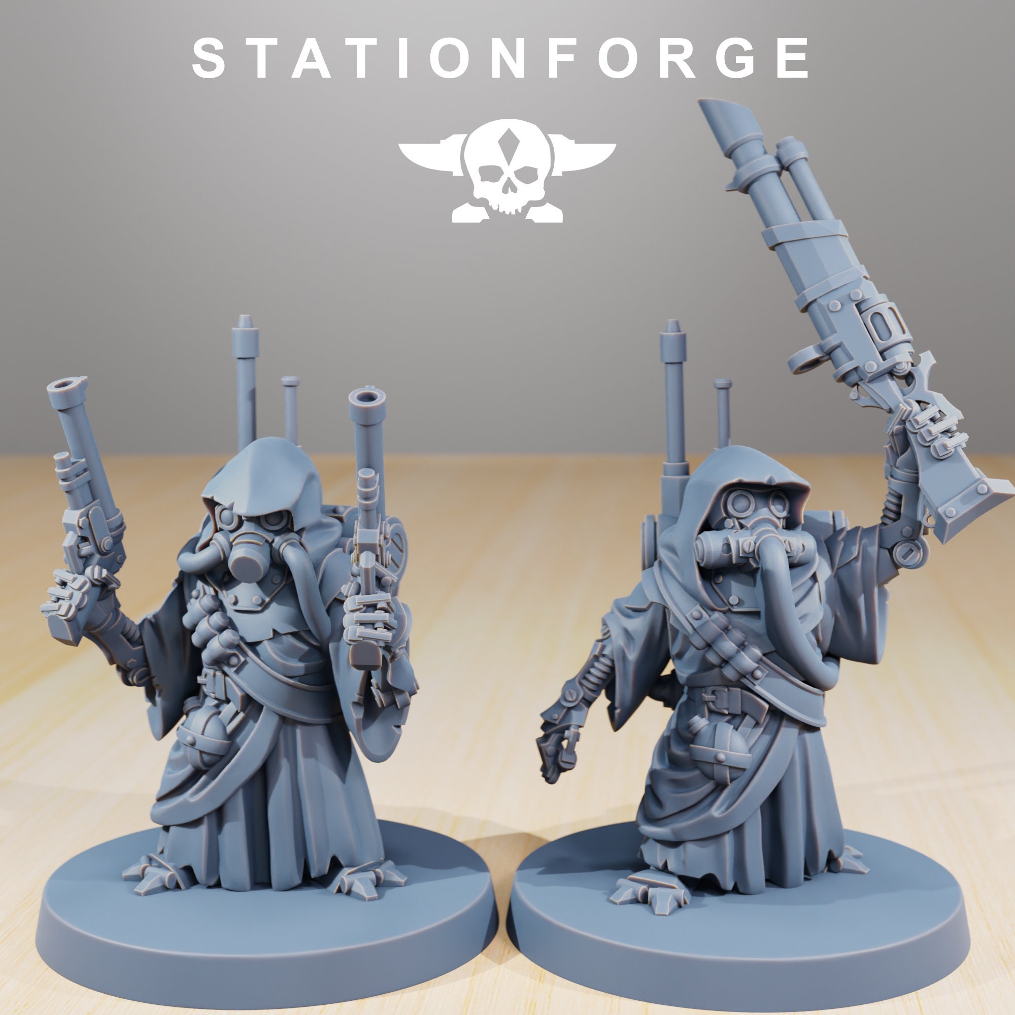 Stationforge Miniatures/scavenger Junkards/killteam - Etsy