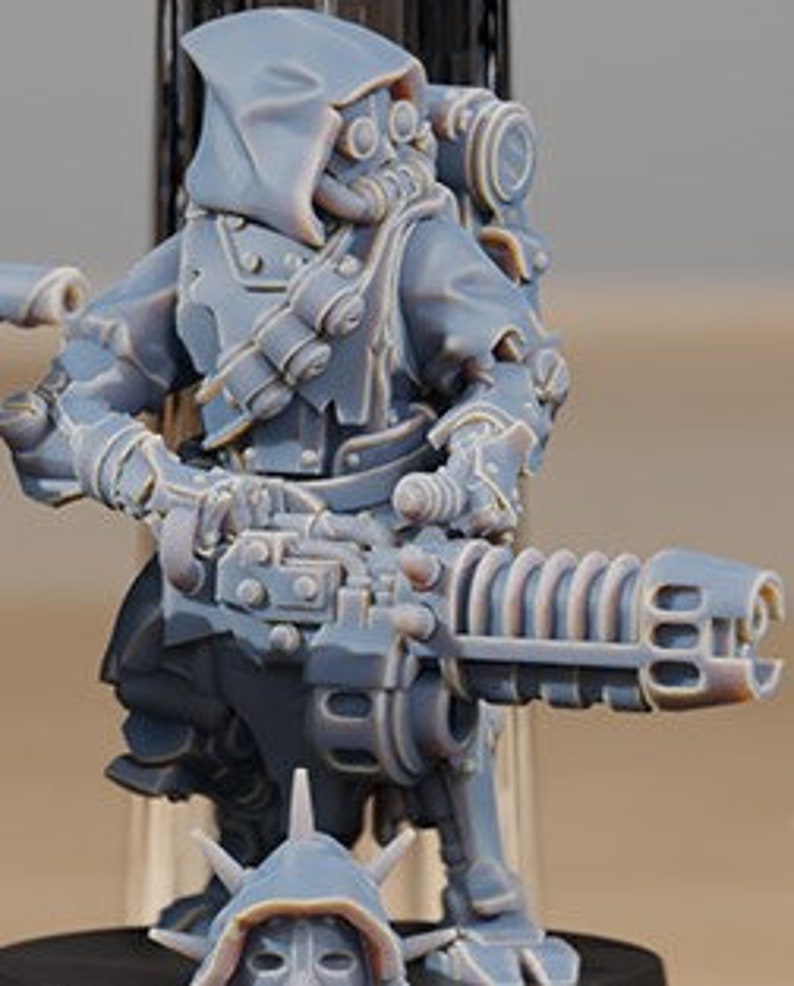 Stationforge Miniatures/scavenger Ranger Heavy Plasma/killteam - Etsy