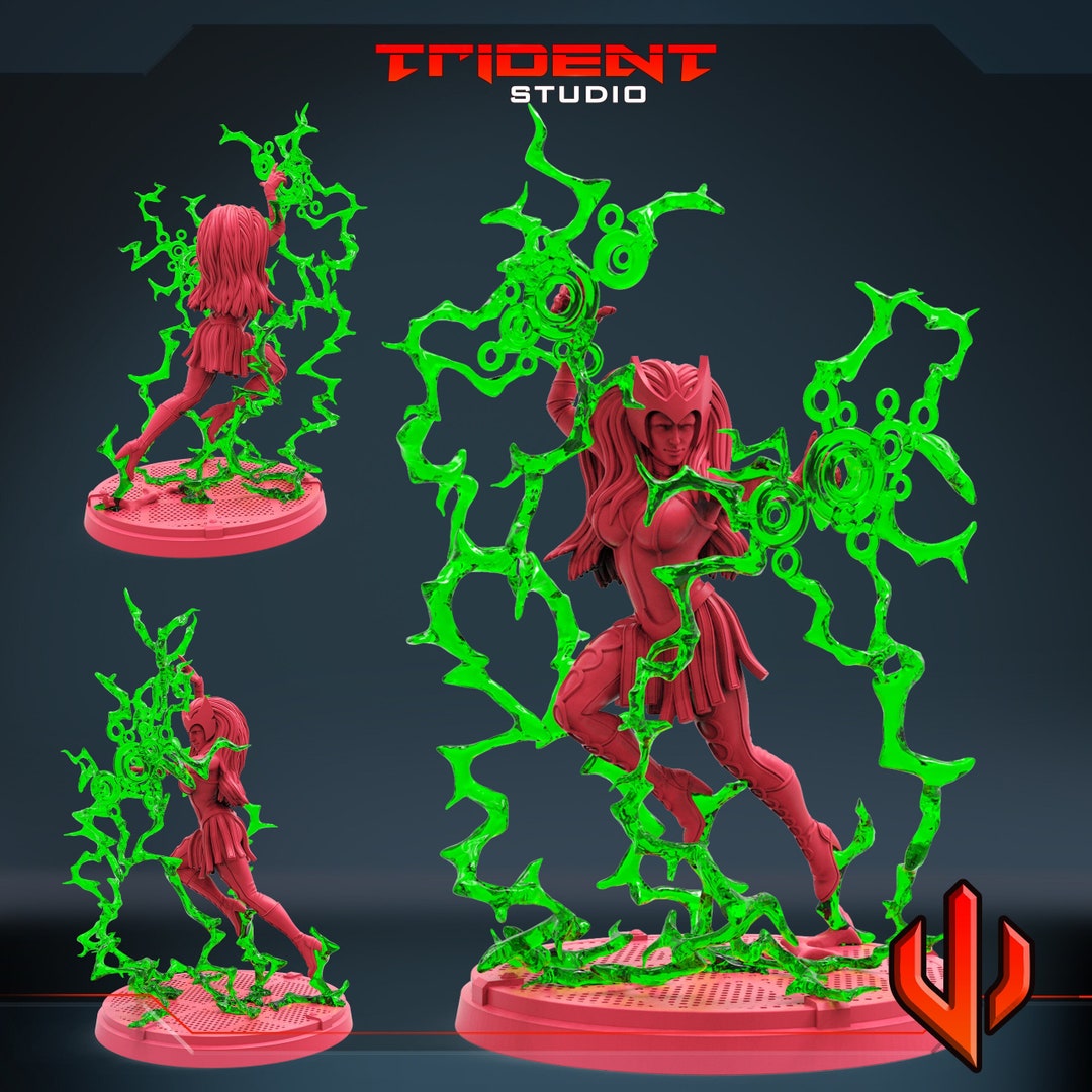 Trident Studio/pythoness/custom Fan Art/crisis Protocol - Etsy