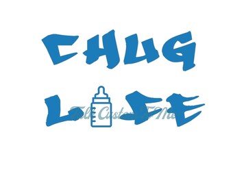 Chug Silhouette Svg - Etsy