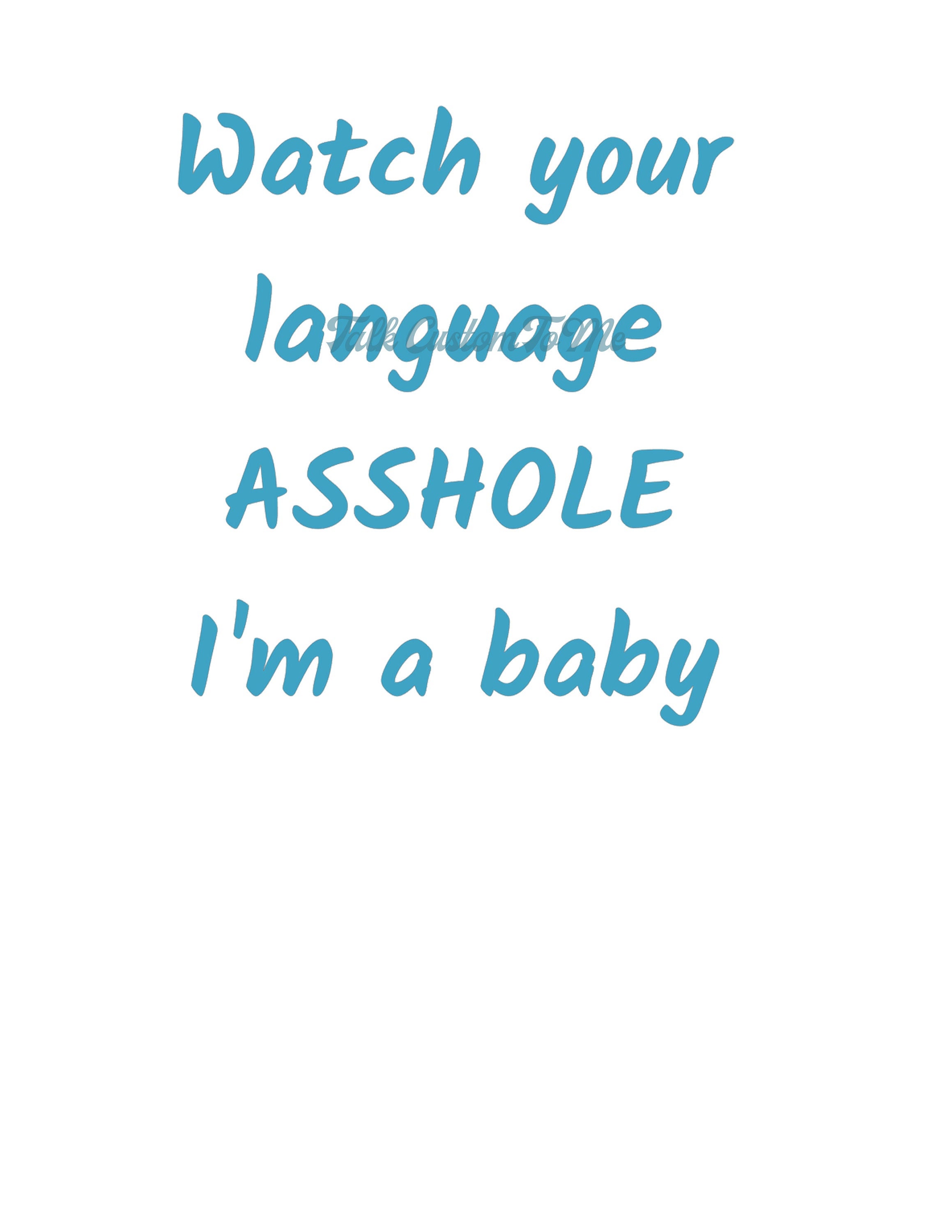 Watch Your Language | Digital SVG - EPS - PNG - Jpg File | Instant ...
