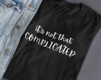 Complicated Shirt - Etsy