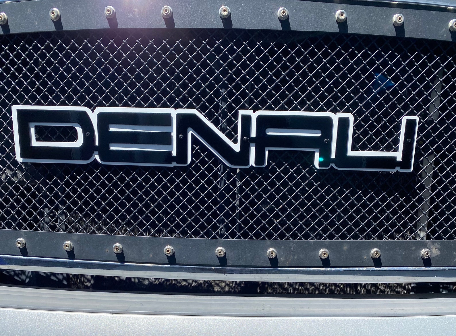 Denali 22” Steel Grille Emblem Powder Coated Multiple Color - Etsy