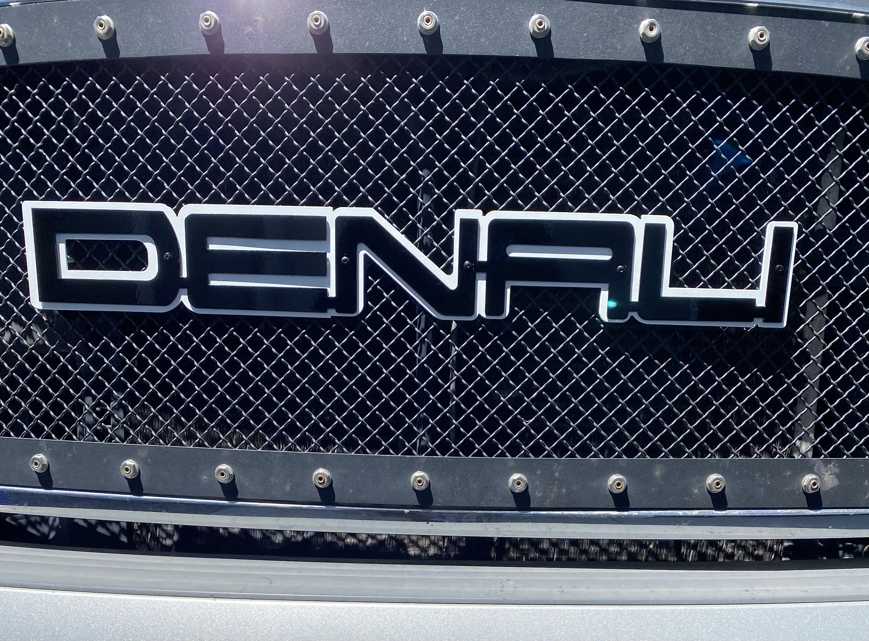 Denali 22” Steel Grille Emblem Powder Coated Multiple Color - Etsy
