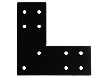 Structural L Bracket 6 Beam & Post 1/8 or 1/4 Steel Powder Coated - Etsy