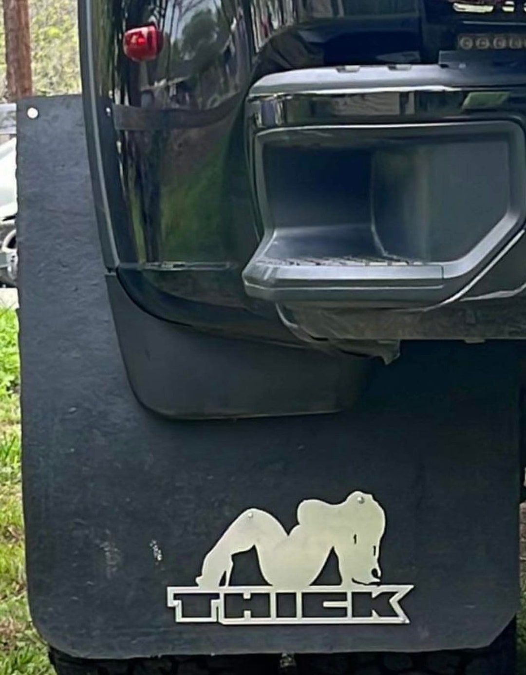 Thick Trucker Girl Steel Mud Flap Weights (pair) - Etsy