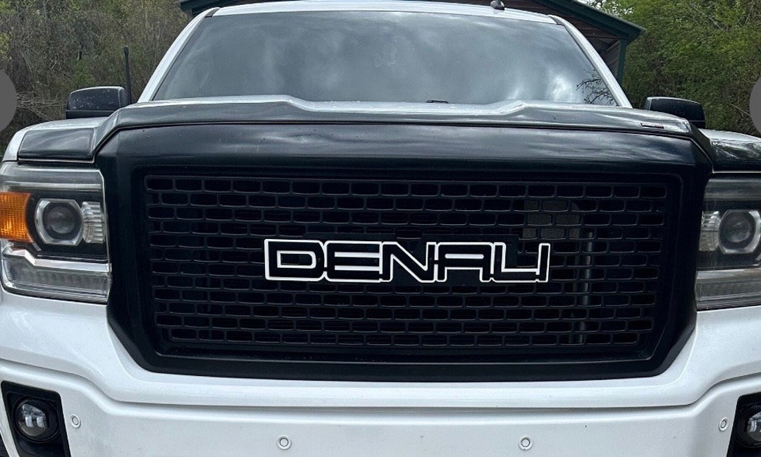 Denali 22” Steel Grille Emblem Powder Coated Multiple Color - Etsy