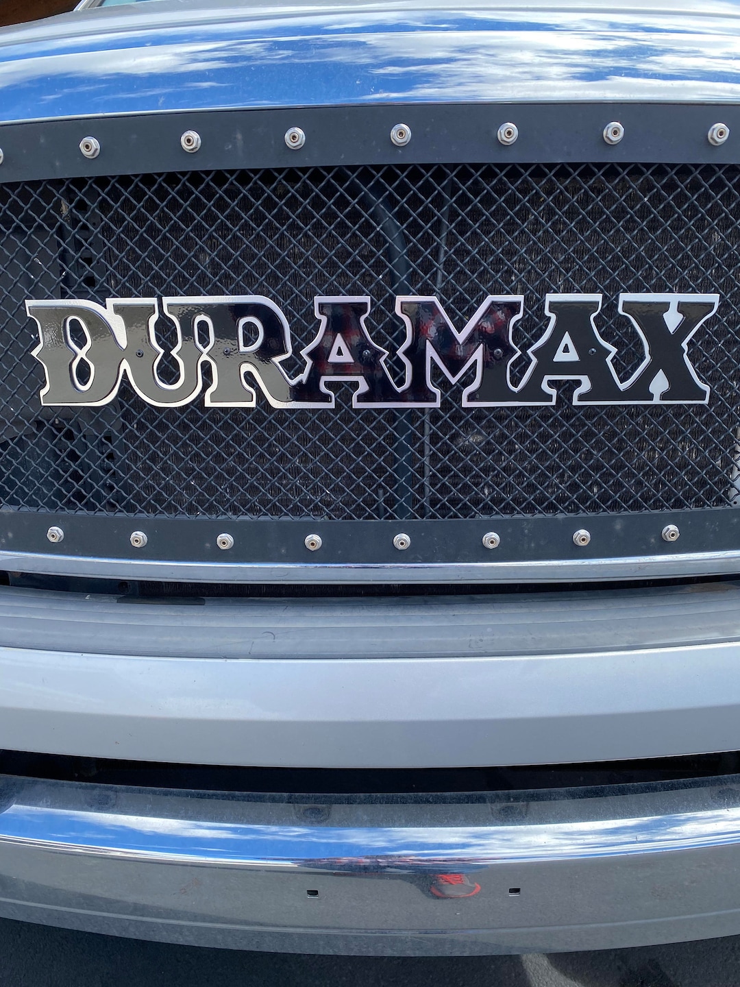 Duramax Steel Grille Emblem 22" - Etsy