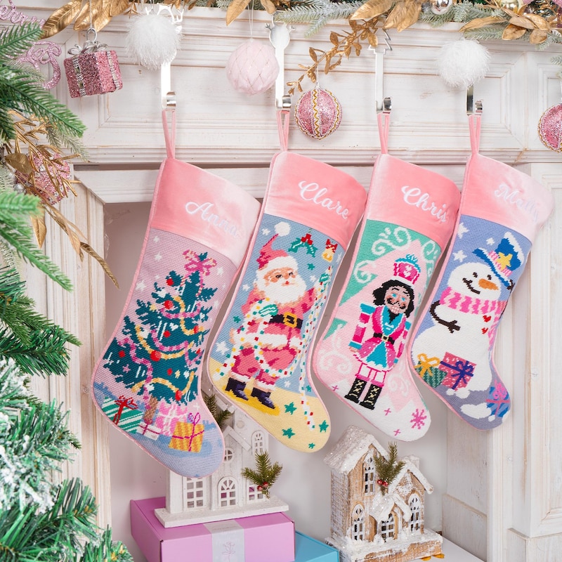 Pink Christmas Decor - Etsy