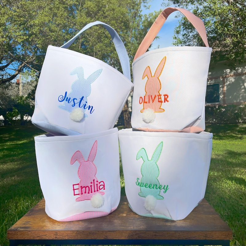 Easter Bunny Buckets - Etsy