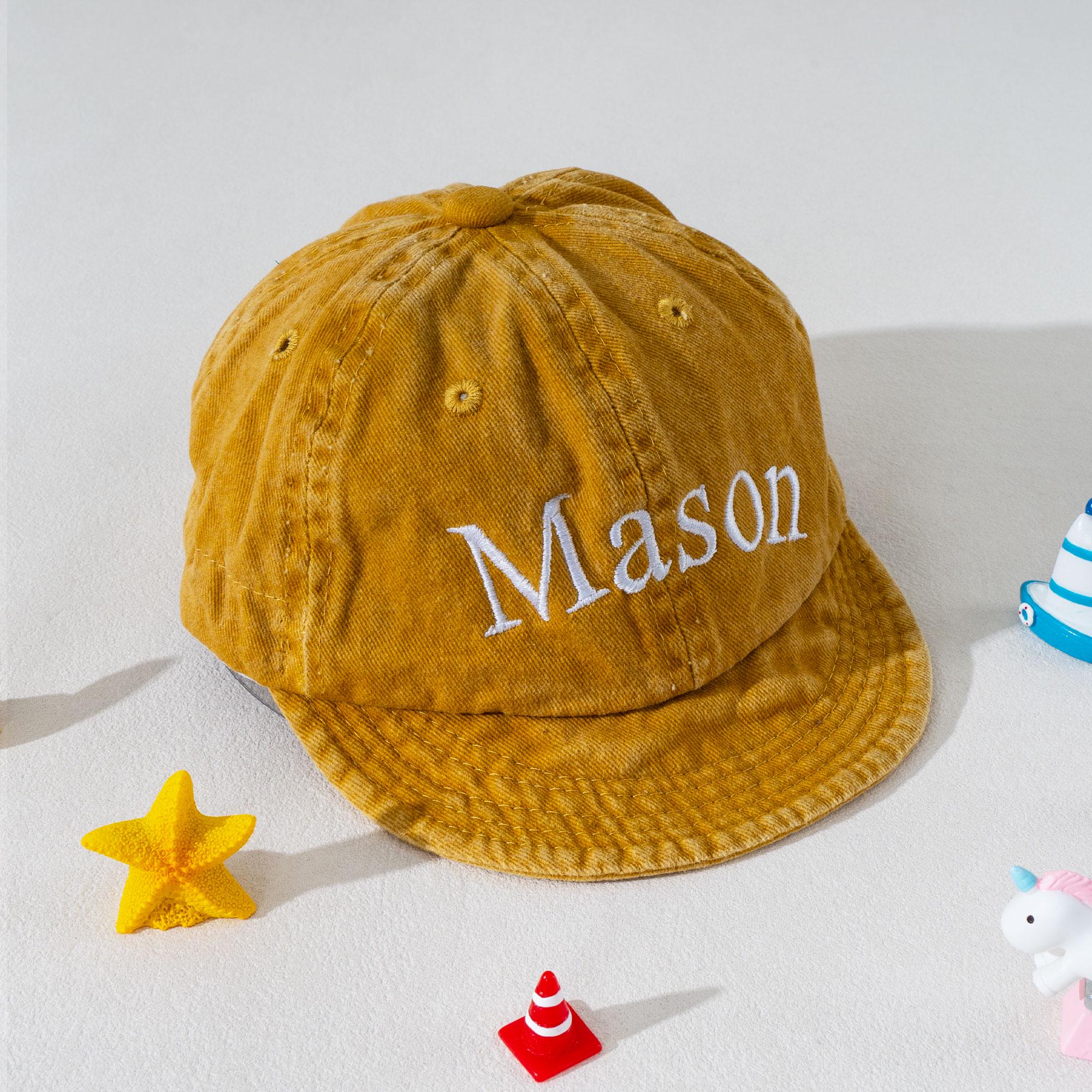 Personalized Kids Baseball Hat: Custom Embroidered Cotton Sun Cap - Etsy