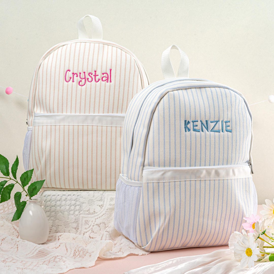Personalized Child Backpack, Toddler Backpack, Monogrammed School Book ...