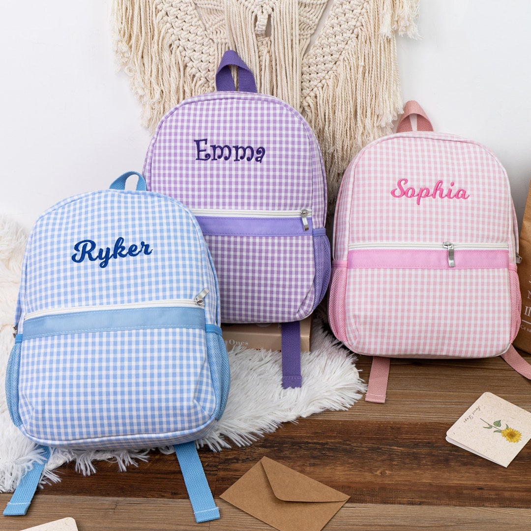 Personalized Kids Backpack, Monogrammed Toddler Backpacks, Custom ...