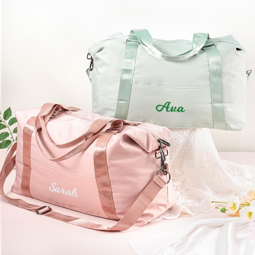 Personalized Duffle Bag, Weekender Bags With Name, GYM Travel Bag ...
