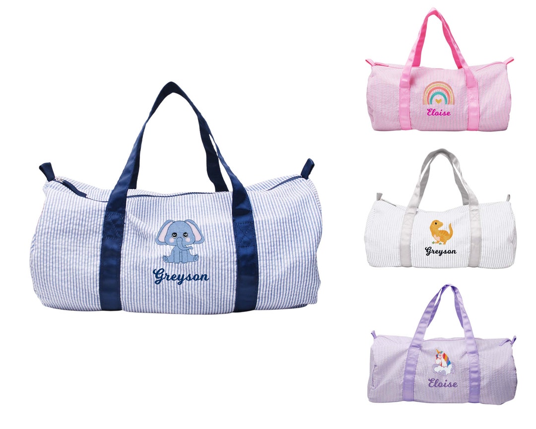 Personalized Children Bag, Weekender Bag, Monogram Travel Bag, Kids ...