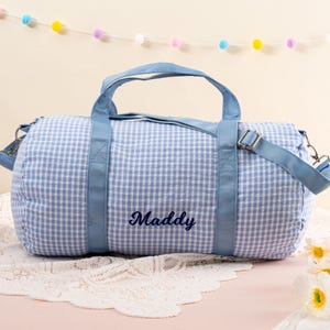 Little Girls Dance Bag Personalized Kids Overnight Bag Weekend Duffle ...