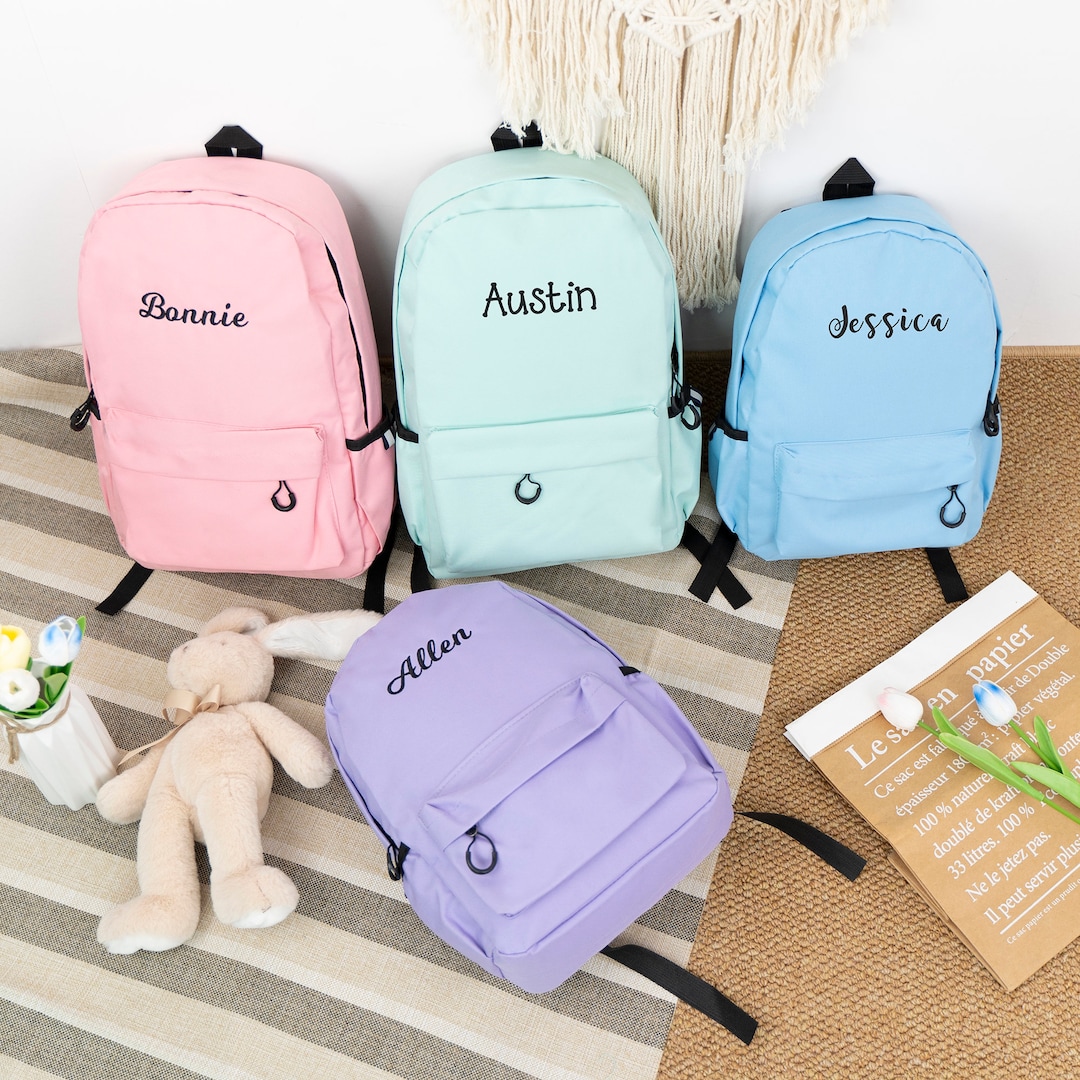 Personalized Toddler Backpack Child School Bag for Kids Custom Oxford ...