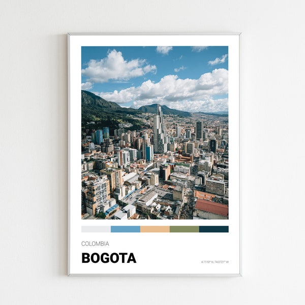 Colombia Poster - Etsy