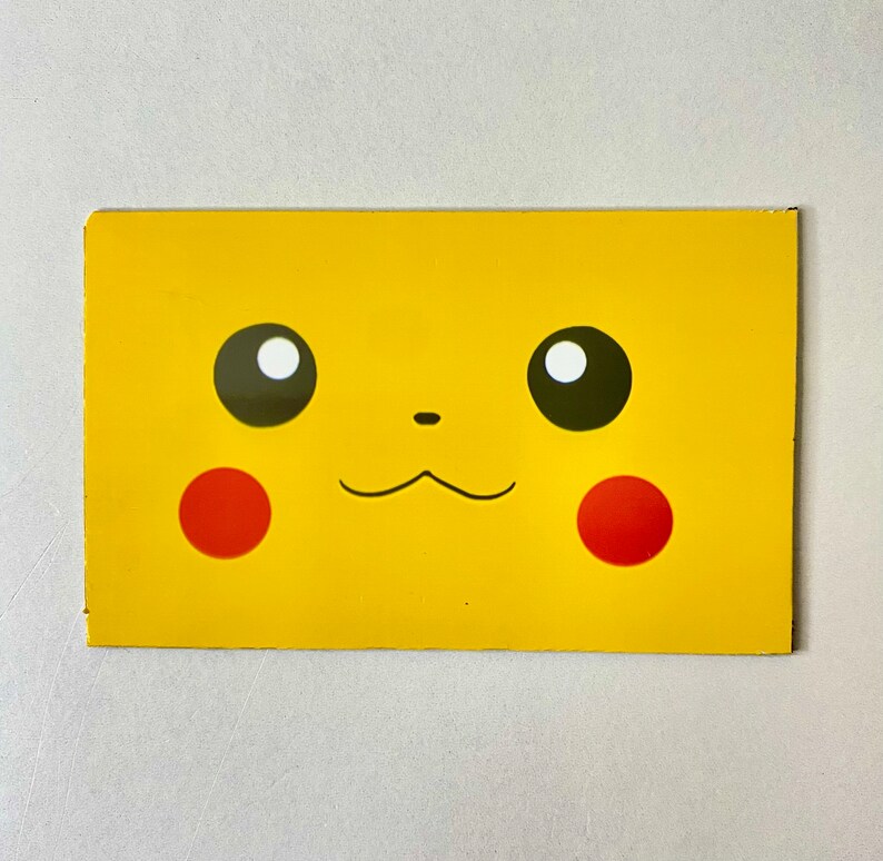 Pikachu Magnet Gaming Magnets Kids Magnets Pokémon Cards - Etsy