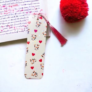 Cow Bookmarks Cute Bookmarks, Animal Bookmarks, Kawaii Bookmarks, Cow ...