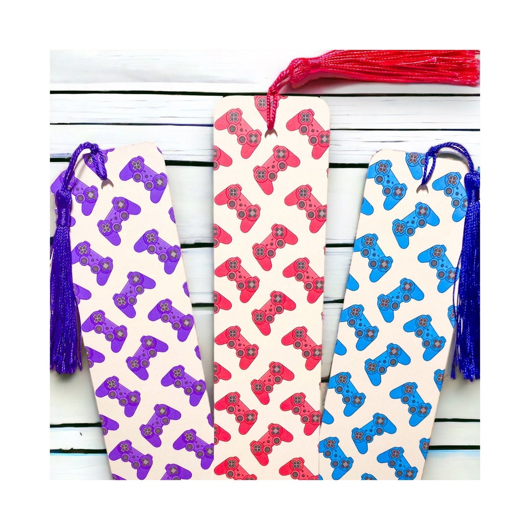 Colorful Controller Bookmarks Video Game Bookmarks Gaming - Etsy