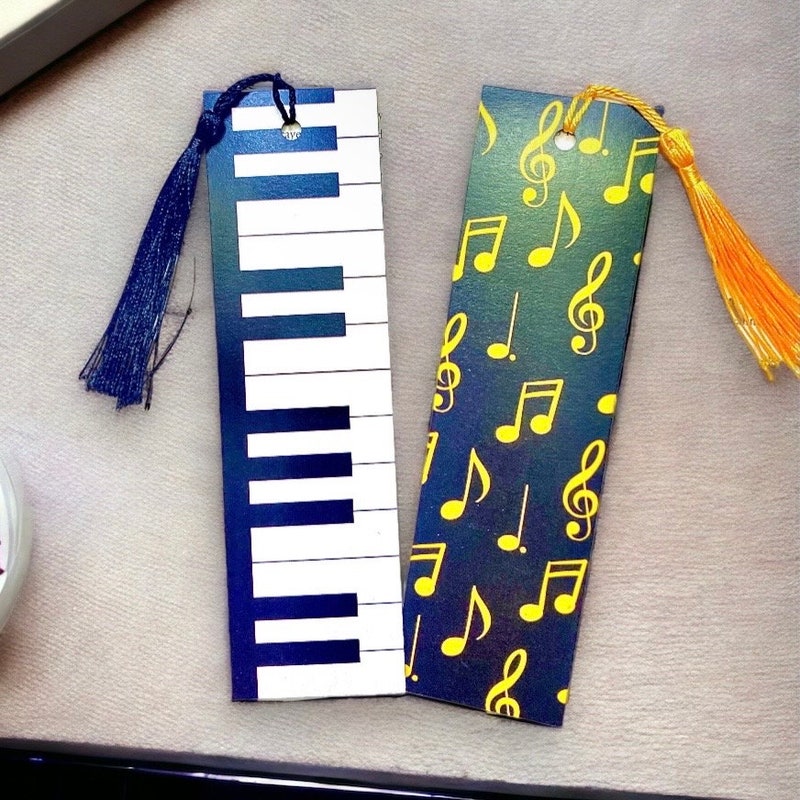 Music Bookmark - Etsy
