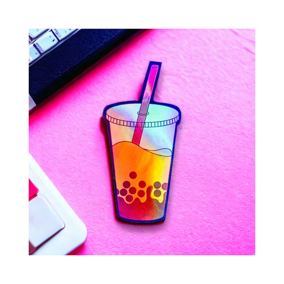 Adorable Boba Stickers Boba Drink Stickers Food Stickers - Etsy