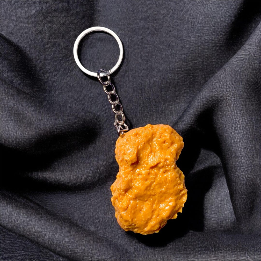 Chicken Nugget Keychain | Funny Keychains, Fun Keychains, Meme ...