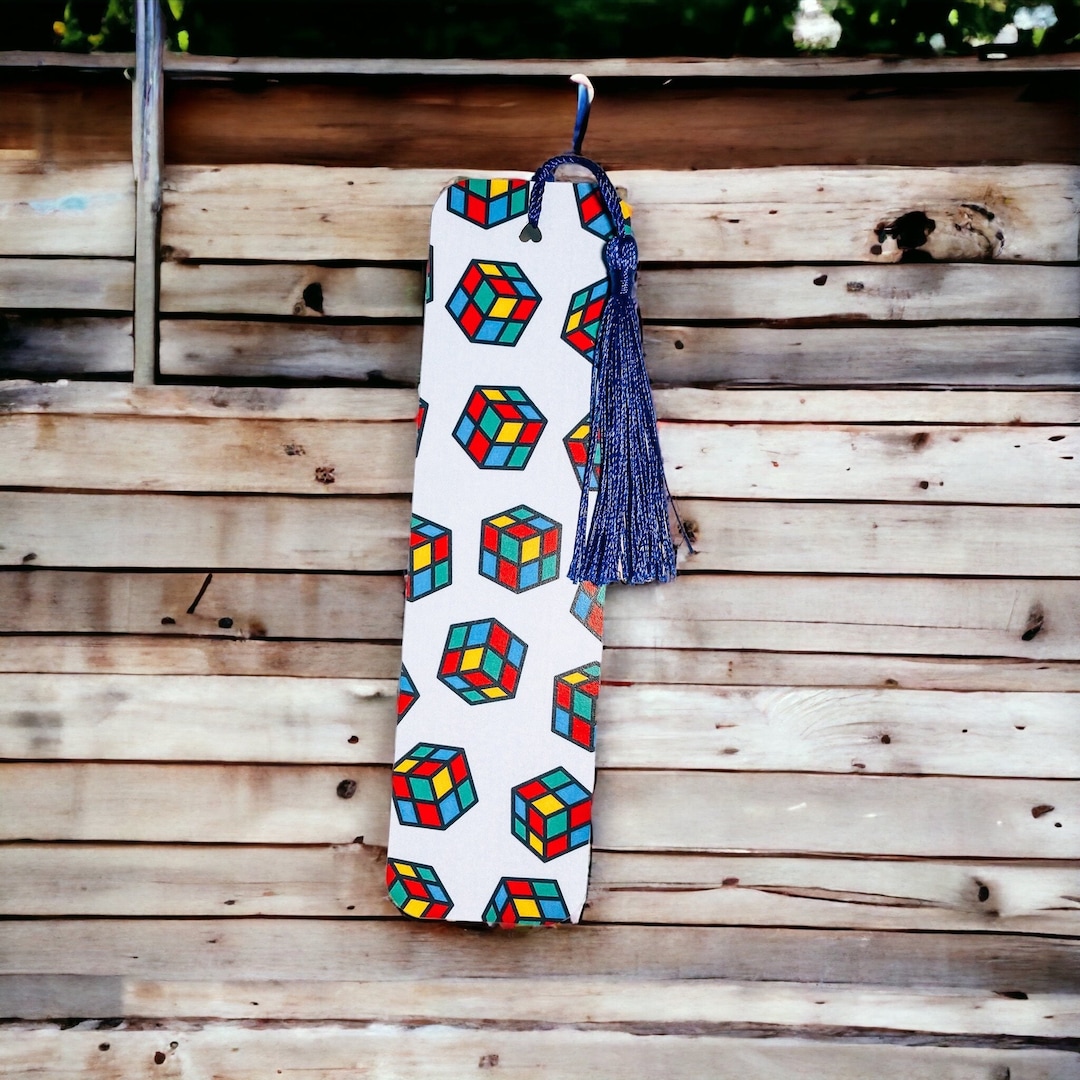 Rubik Cube Bookmarks | Rubik Cube Gifts, Fun Bookmarks, Bookmarks for ...