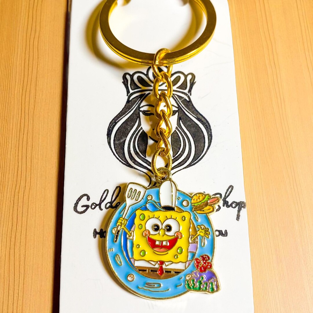 Cartoon Sponge Keychain | Funny Keychain, Meme Keychain, Meme Gifts ...