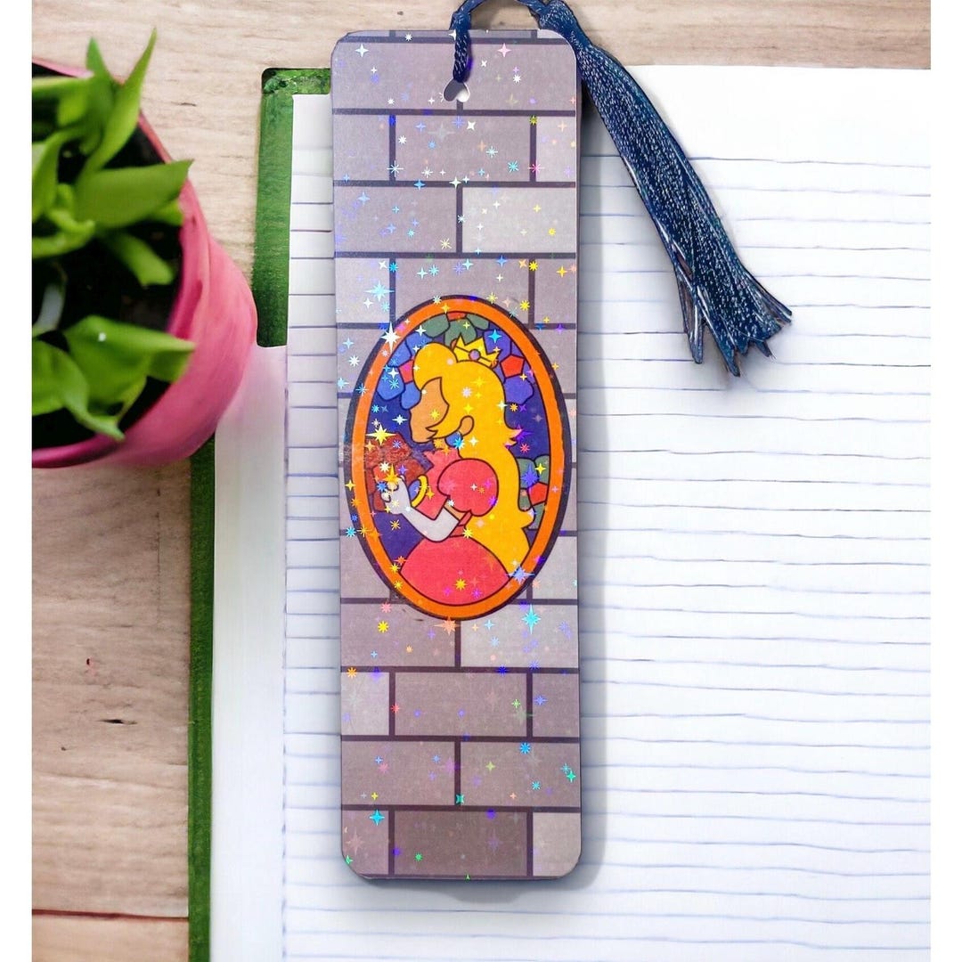 Princess Peach Bookmarks | Video Game Bookmarks, Video Game Gifts ...