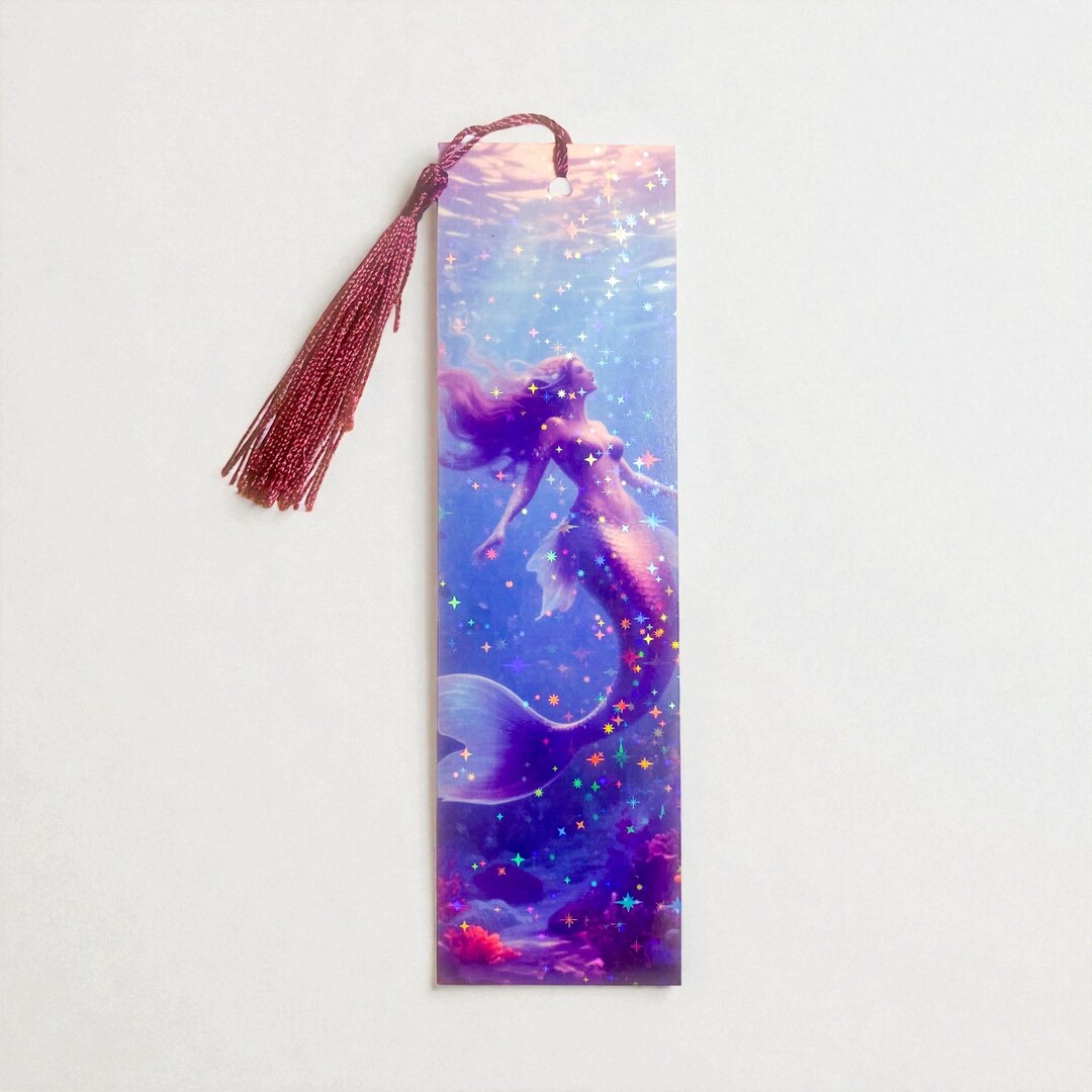 Lofi Mermaid Bookmarks | Mermaid Accessories, Mermaid Gifts, Bookmarks ...
