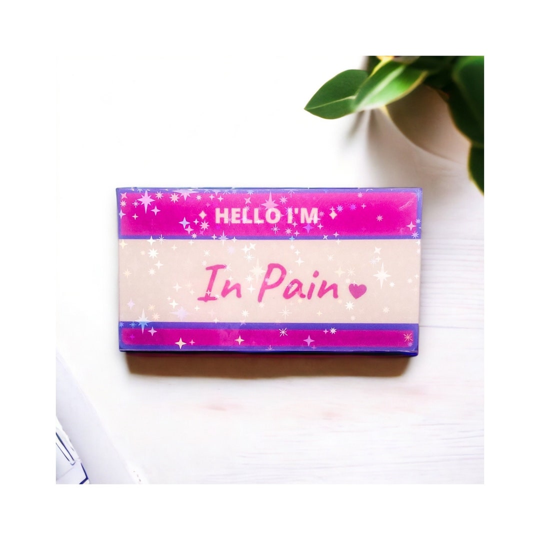 Hello Im in Pain Sticker Spoonie, Spoonie Stickers, Chronic Illness ...