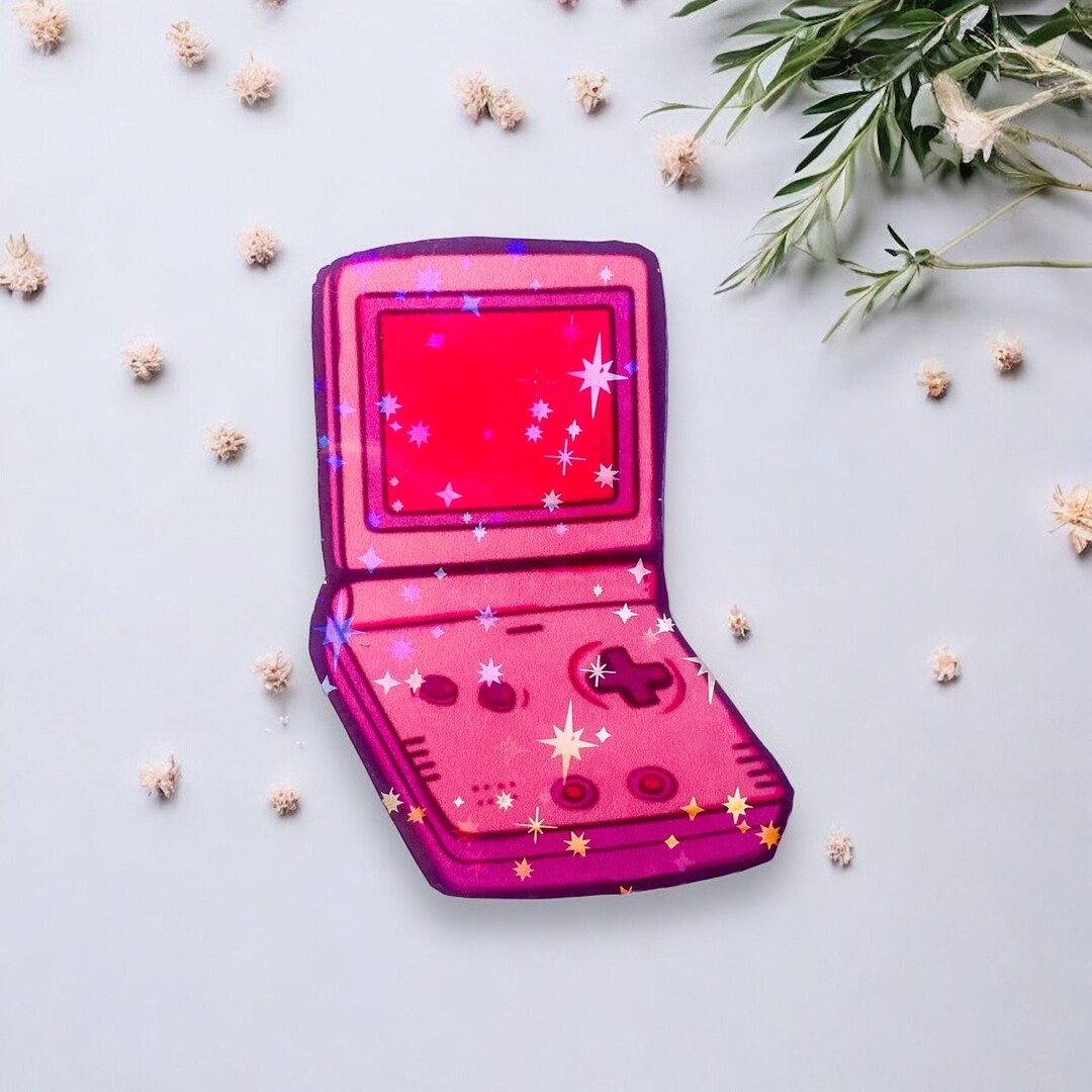 Gameboy Advance SP Stickers Video Game Sticker, Gaming Stickers, Gamer ...