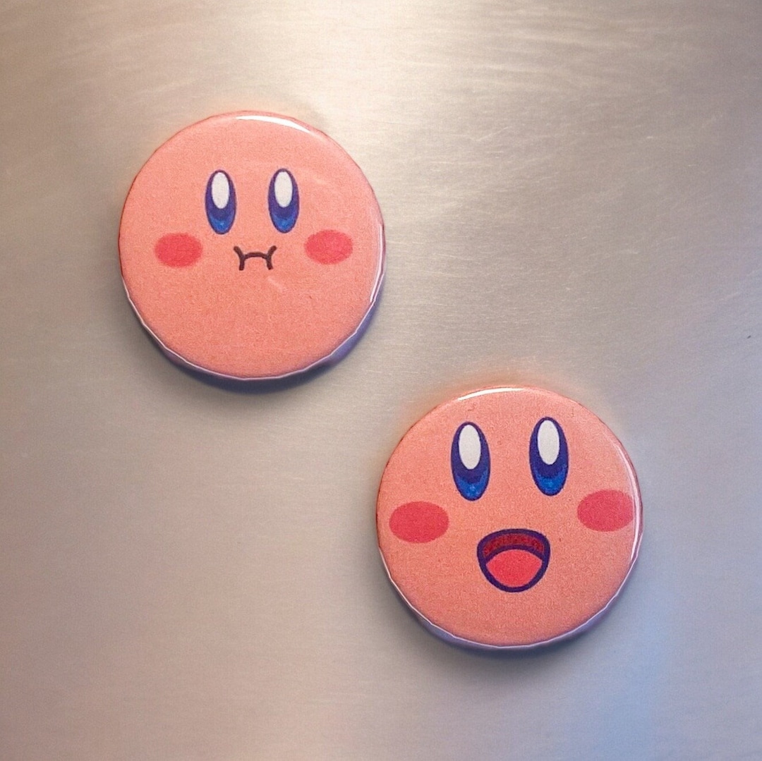 Kirby Magnets Video Game Magnet, Gaming Merch, Gaming Magnets, Video ...