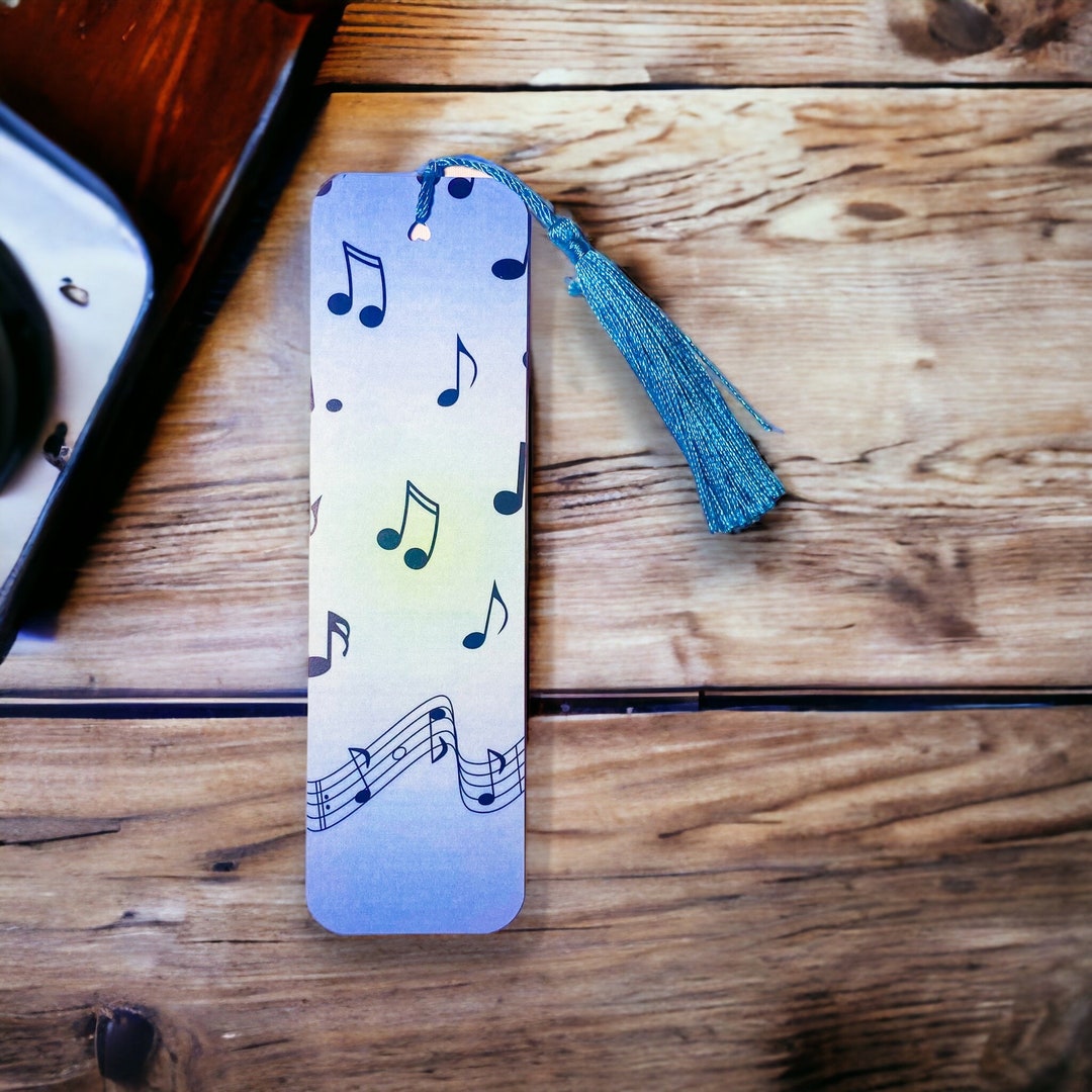 Music Note Bookmarks Fun Bookmarks, Musician Gifts, Gifts for Musician ...