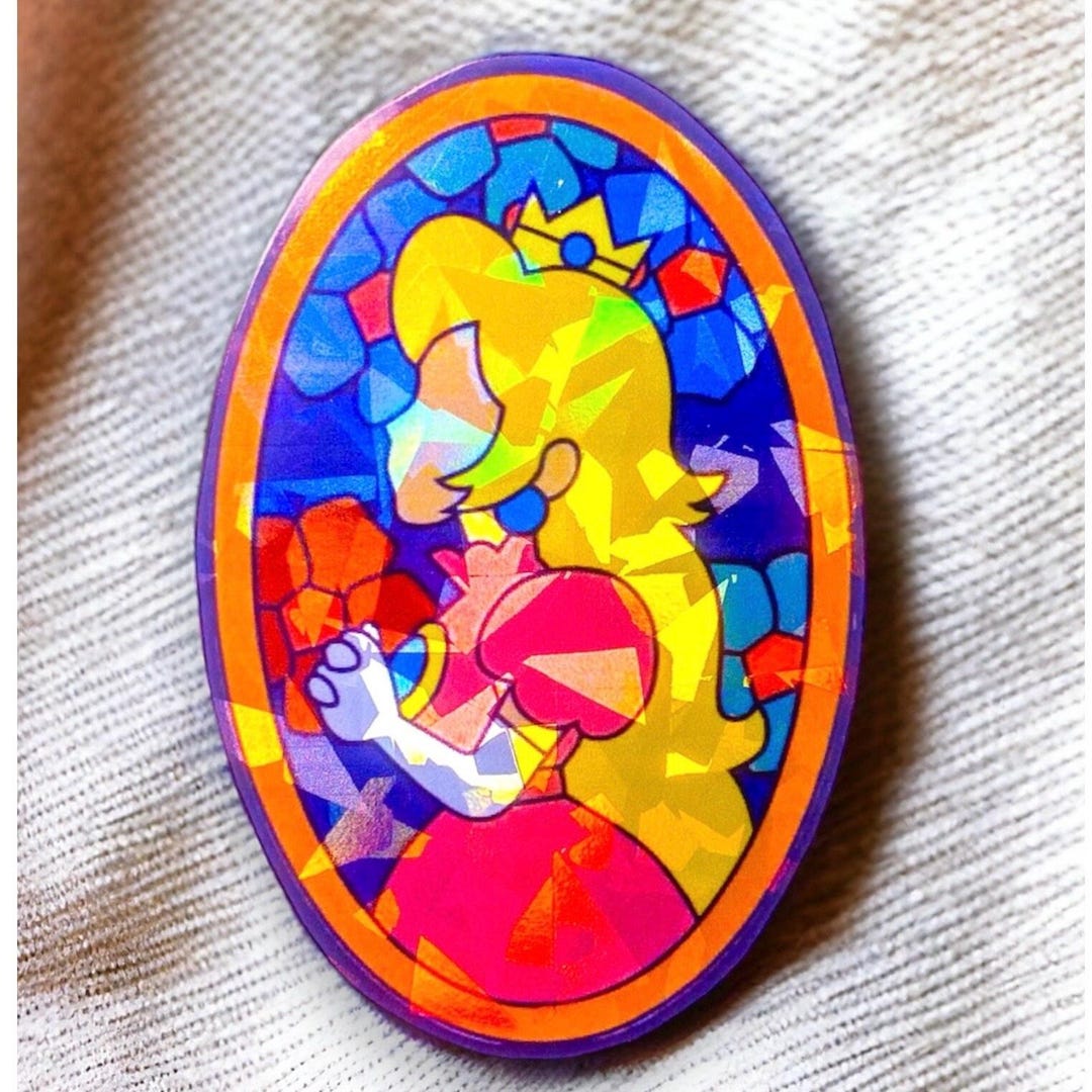 Princess Peach Magnet | Video Game Magnets, Gaming Magnets, Gaming ...