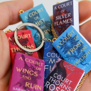 Custom Mini Book Keychain - Personalized Gift for Book Lovers - Etsy