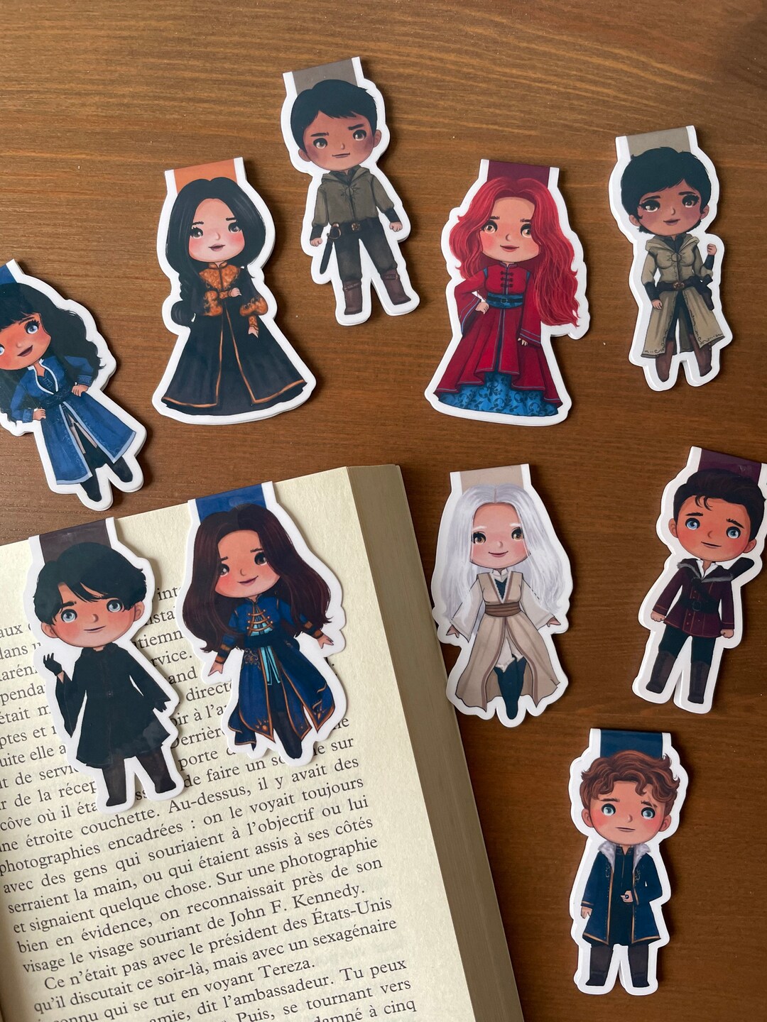 Shadow and Bone Magnetic Bookmarks Grishverse - Etsy