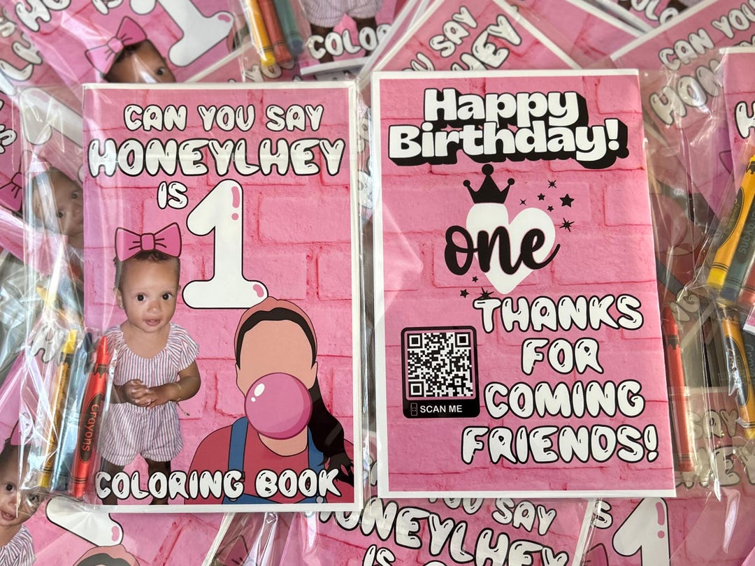 Custom Coloring and Activity Book for Party| ANY Theme ANY Event| 8 ...