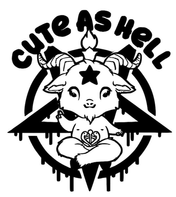 Cute as Hell SVG - Etsy Canada