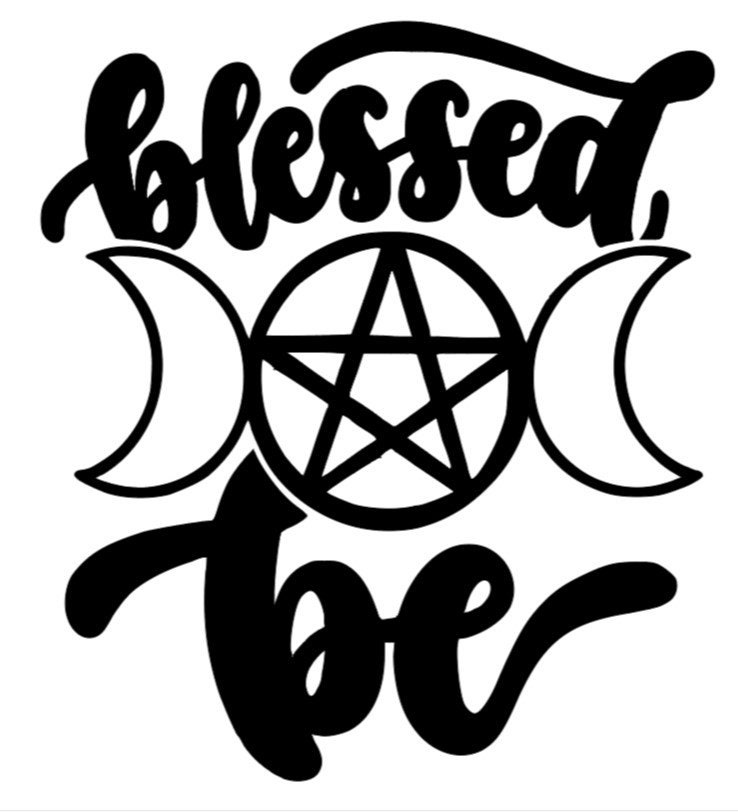 Blessed Be SVG - Etsy