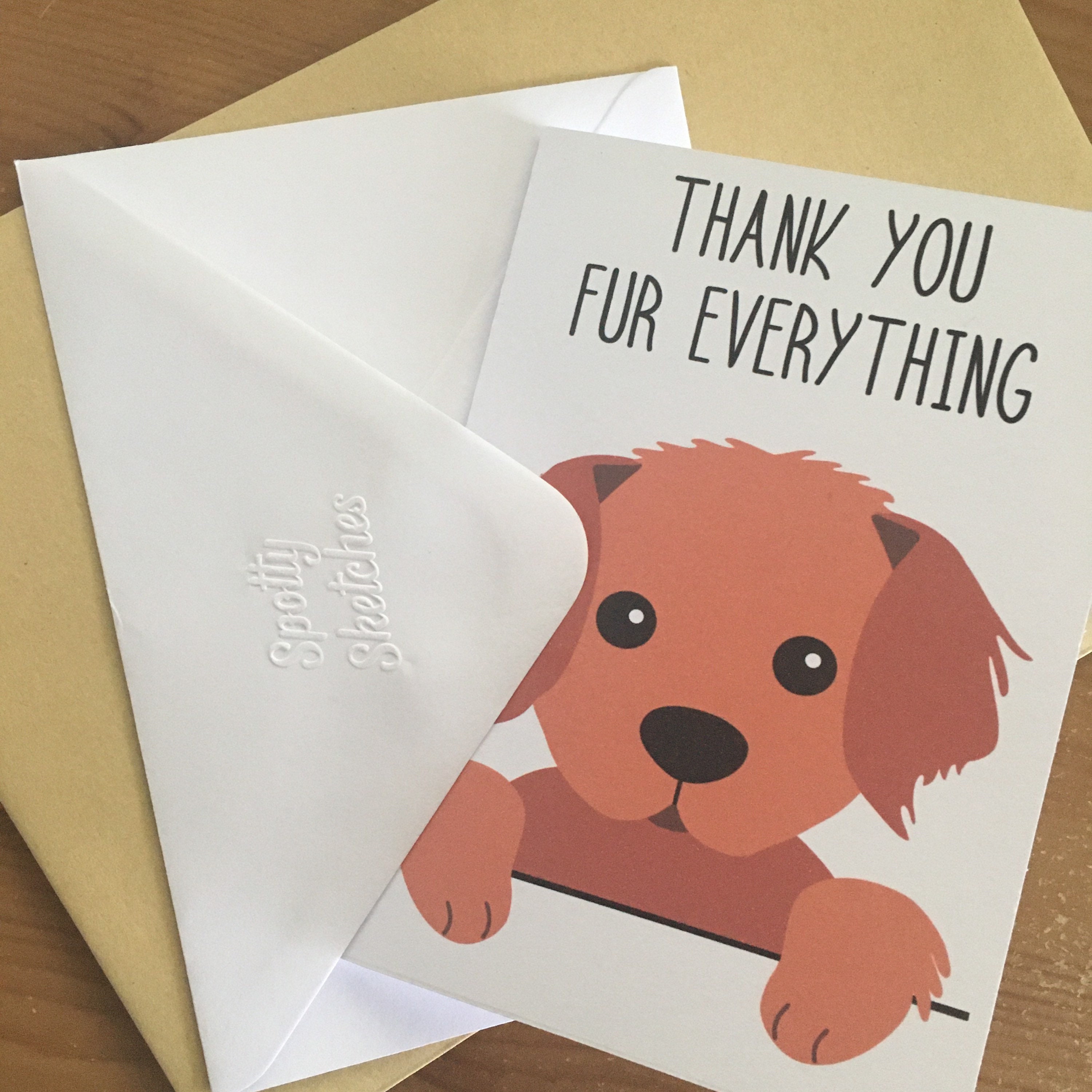 Thank You Card for Dog Walker, Dog Groomer Thank You Card, Pet Sitter ...