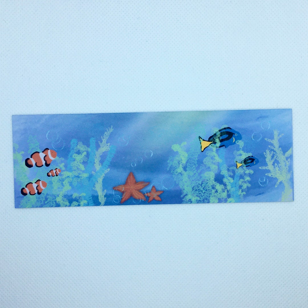 Fish Bookmark, Coral Reef Bookmark, Under the Sea Bookmark for Her ...