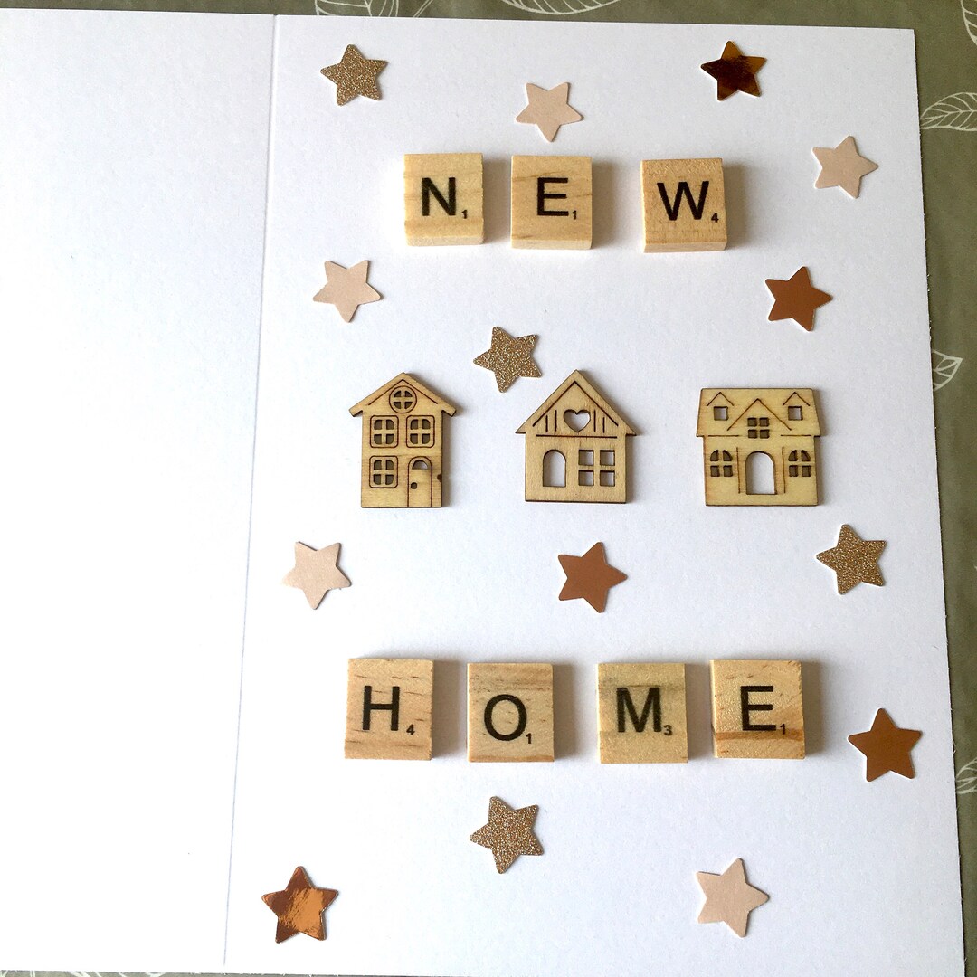 New Home Card Making Kit for Adults, Paper Craft Hamper, Letter Box ...
