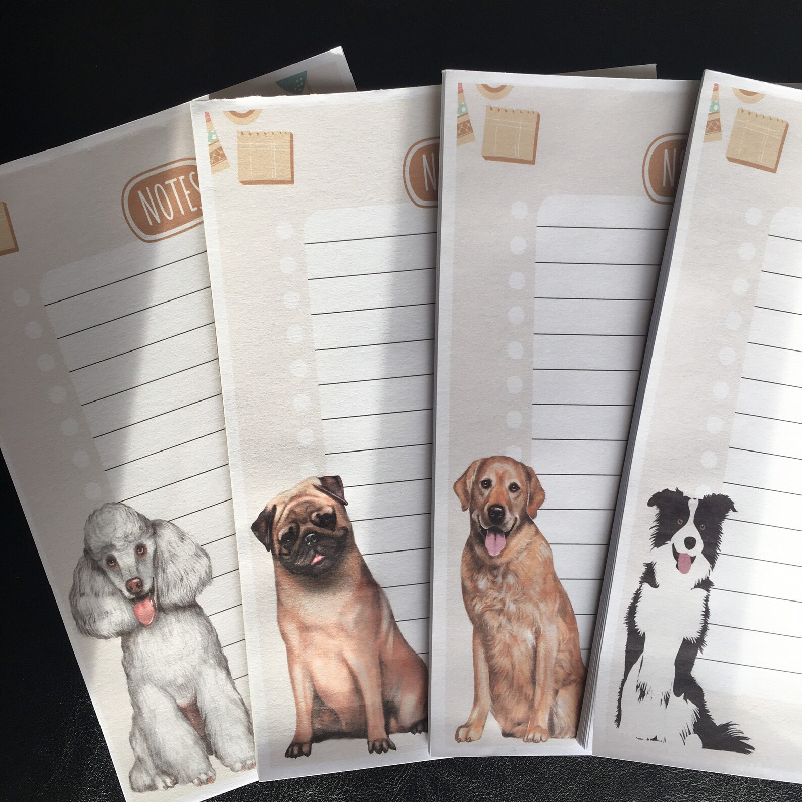 Notepad Tear Off, A5 Notepad, Dog Notepad, Pug Gifts, Gift for Dog ...