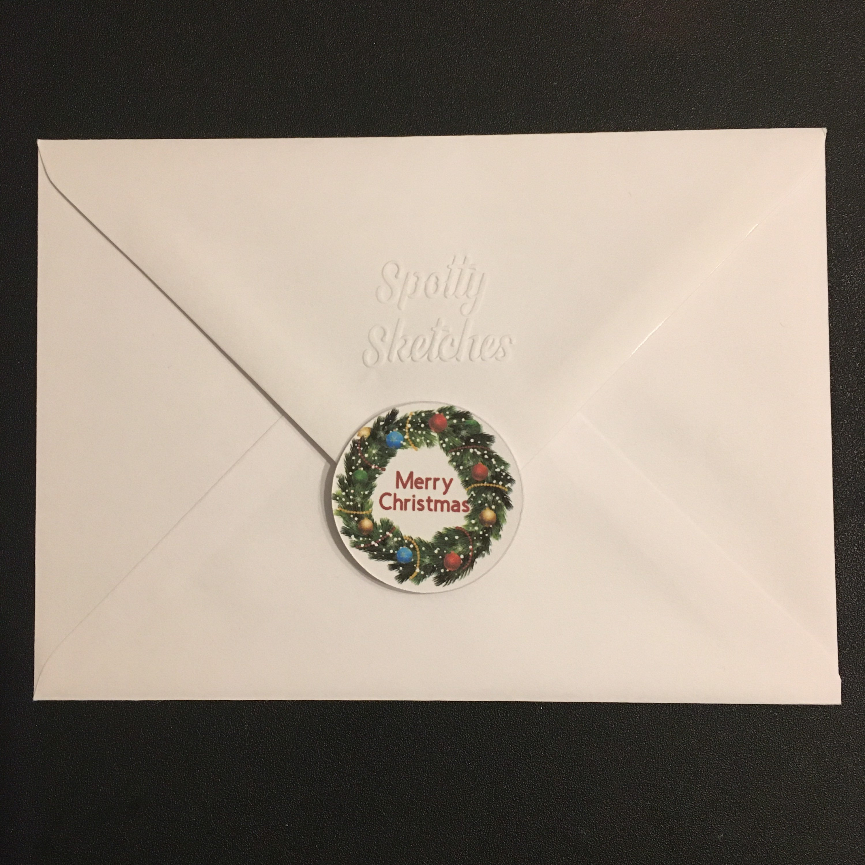 Envelope Stickers for Christmas Cards, Christmas Stickers, Stickers for ...