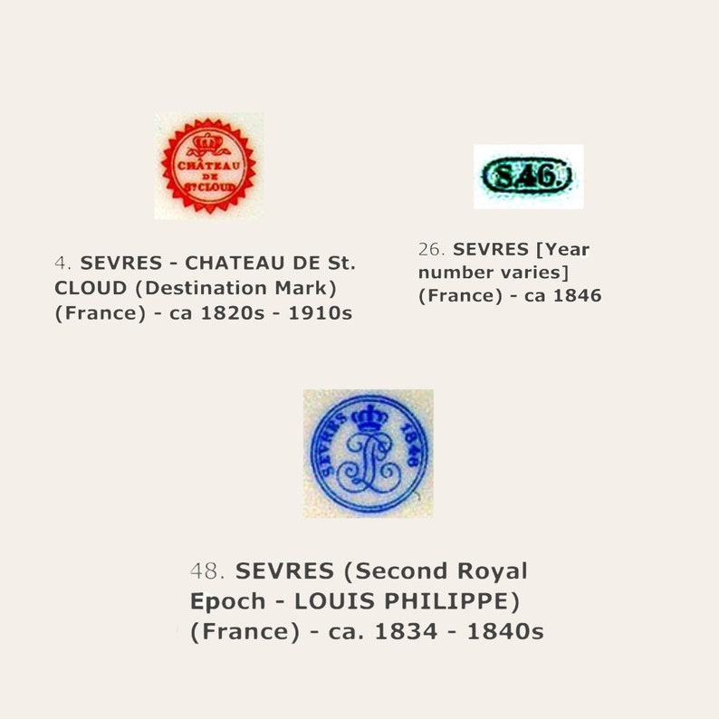 Antique French Sevres Porcelain Wall Plate With Portrait of Marie ...