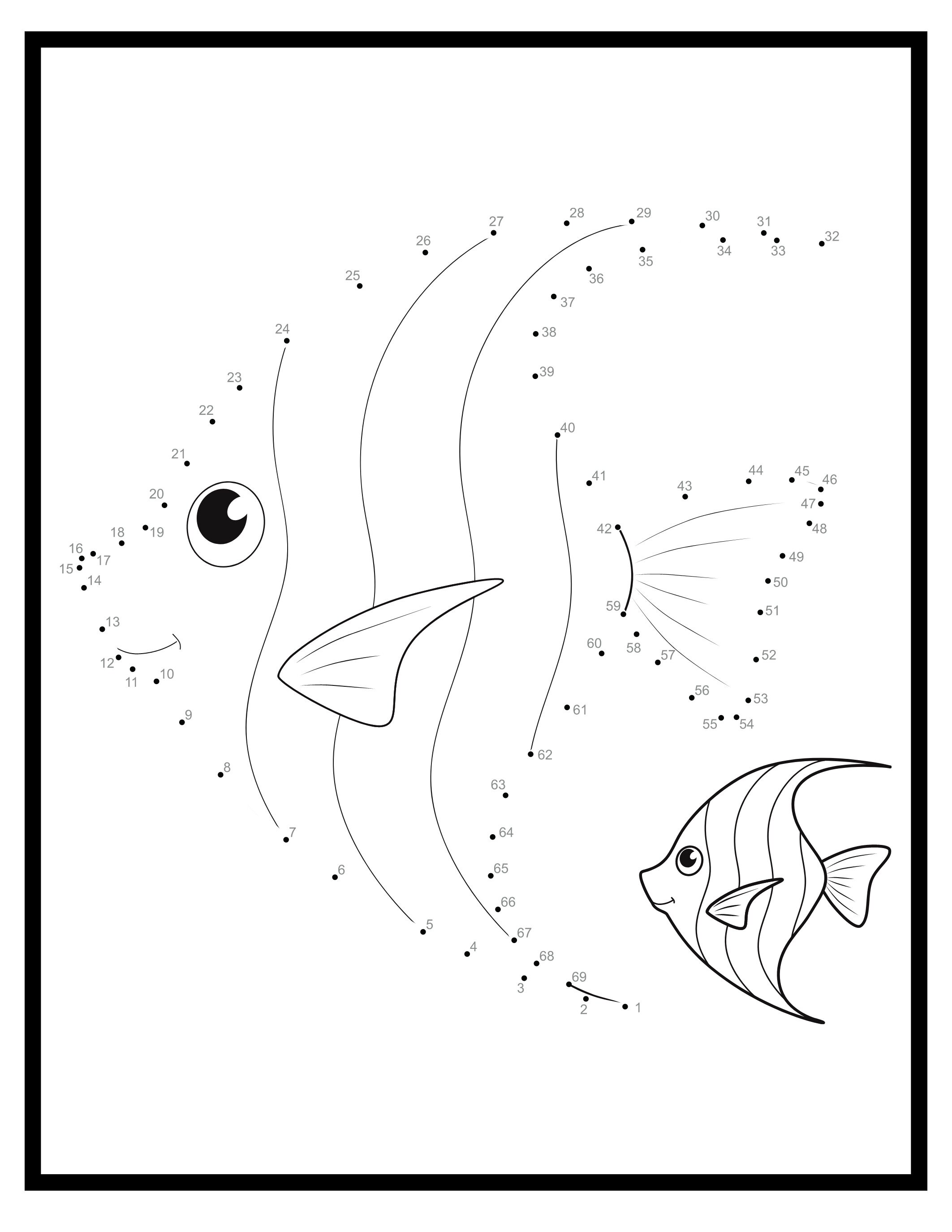 Under the Water Coloring Digital Book - Etsy